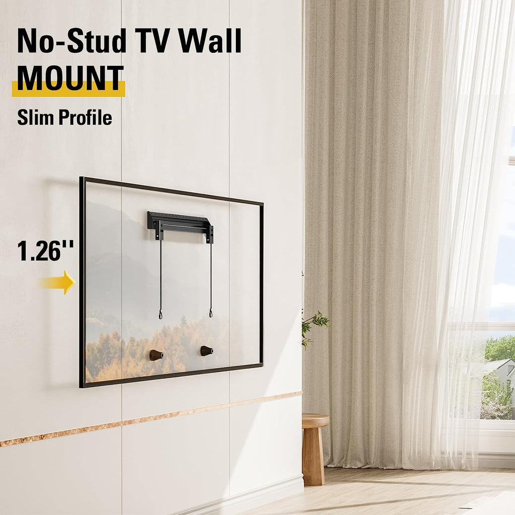 Mounting Dream Studless TV Wall Mount for Most 26-60 Inch TVs, NO Dril ...