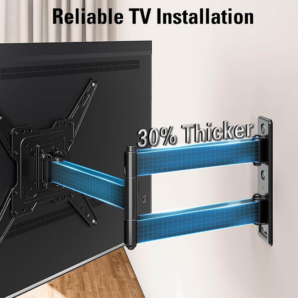 Mounting Dream Long Arm TV Wall Mount for Most 26-65 Inch TVs, 30 Inch ...